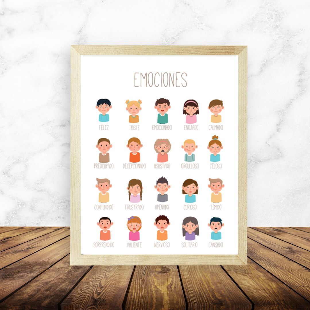 Poster emociones – Centro CRECE